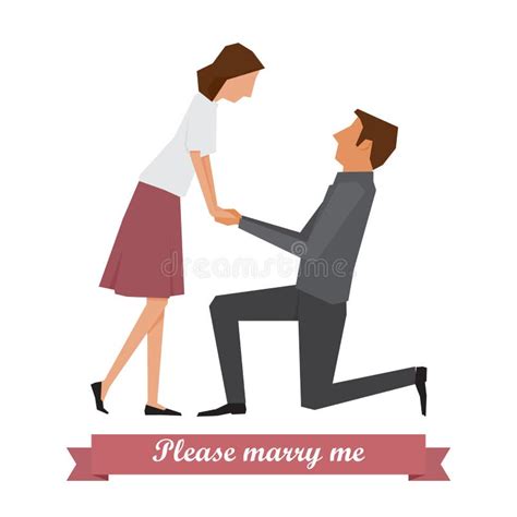 Please Marry Me Stock Vector Illustration Of Darling 49149264