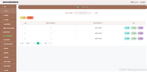Java毕设项目ii基于java的高校学生课堂考勤系统的设计与实现基于java的课堂考勤系统的设计的数据需求 Csdn博客