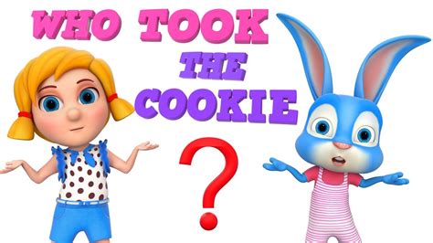 Who Took The Cookie From The Cookie Jar Popular Nursery Rhyme Game
