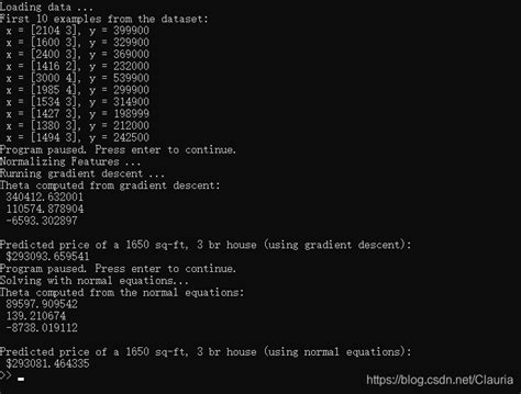 吴恩达机器学习第一次编程作业答案解析机器学习编程题 Csdn博客
