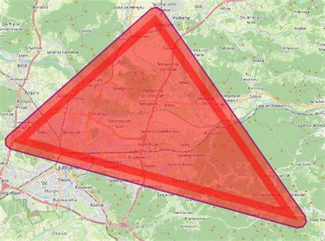 Leaflet Js Add Polygon With Offset Around Another Polygon Geographic Information Systems Stack