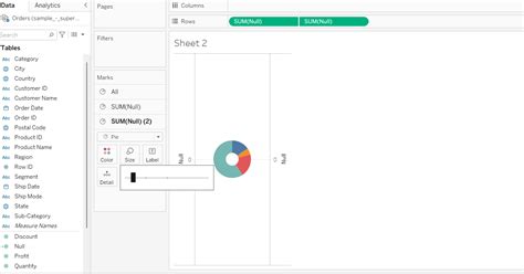 How To Make A Donut Chart In Tableau With An Example