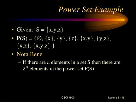 Ppt Lecture 2 Introduction To Sets Powerpoint Presentation Free