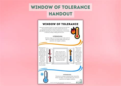 Understanding The Window Of Tolerance A Guide To Emotional Regulation
