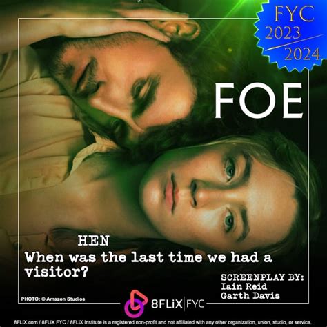 Foe 2023 Screenplay By Iain Reid And Garth Davis Sci Fi Thriller