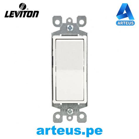Leviton 5603 02w Interruptor Simple Conm Eblanco 15a 120277v Dec