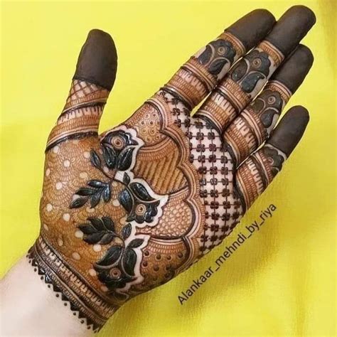 200 Cute Front Hand Simple Mehndi Designs For Beginner
