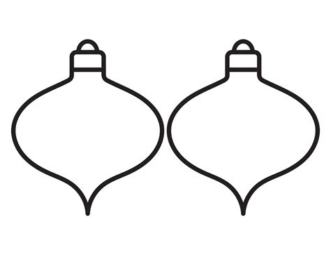 Free Printable Ornament Templates Printable Templates