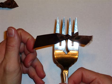 Did You Stamp Today Fork Bow Tutorial