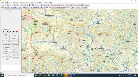 지도 등고선 보고 산행하기