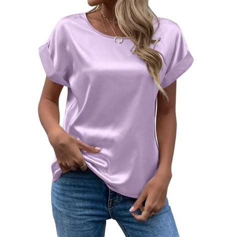 Women Purple Blouses Women Purple Blouses
