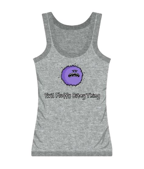 Evil Fluffy Bitey Womens Vest Top Original Genki Gear