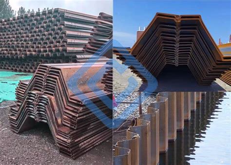 Common Pz And Zz Series Hot Rolled Z Type Sheet Piles For Sale