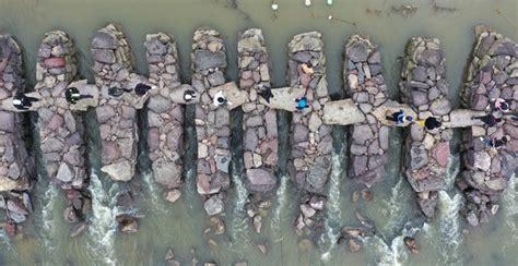 천년의 숨결 진천 농다리 올해 100만명 넘게 건넜다 뉴스1