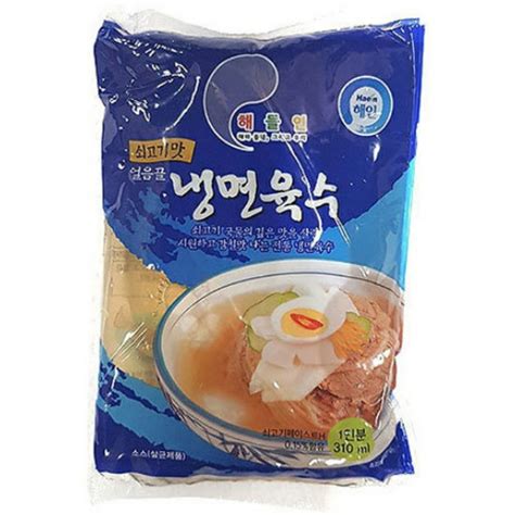 해인 얼음골 쇠고기 냉면육수 310ml 1개 에누리 가격비교