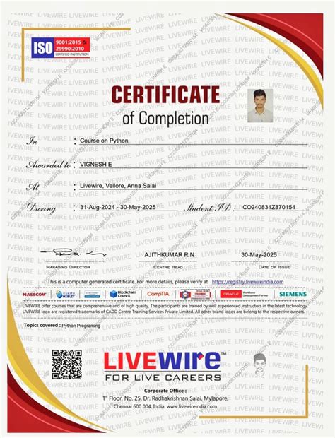 Im Glad To Share That Ive Successfully Completed The Advanced Python Programming Course From