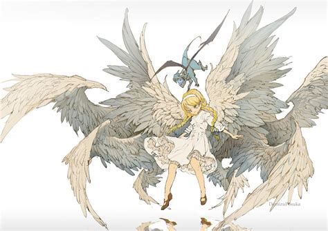 Female Anime Characters With Wings