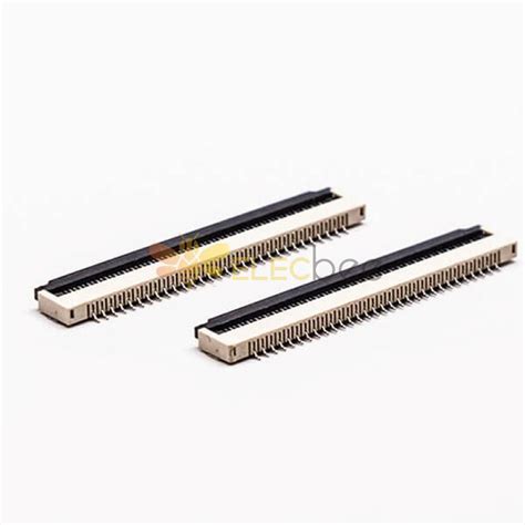 FFC FPC Connector 1 0mm Pitch 30 Pin Bottom Contact Style Front Flip Straight Socket 2 0H