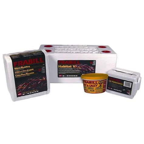 Frabill Habitat Deluxe Worm Kit