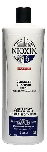 Nioxin System 6 Cleanser Shampoo Antiqueda 1000ml Frete Grátis