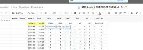 sum formula — smartsheet community