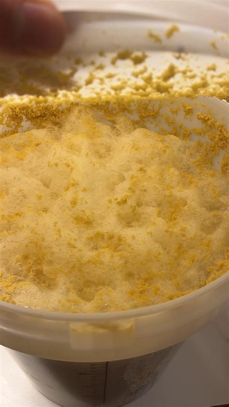 Overflow Of Foam Rwinemaking