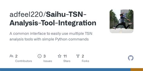 GitHub Adfeel220 Saihu TSN Analysis Tool Integration A Common Interface To Easily Use