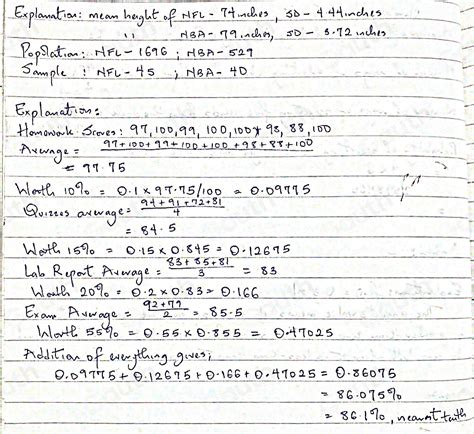 Solved Averys Biology Class Used A Weighted Grading System Homework