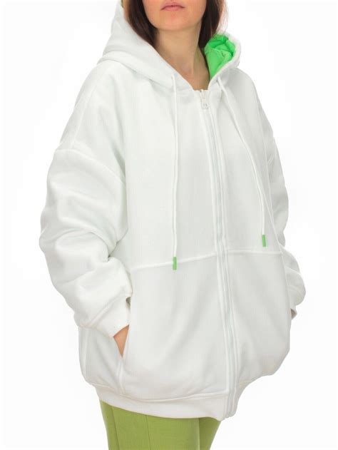 2560 WHITE Худи женское размер XL - 50 российский