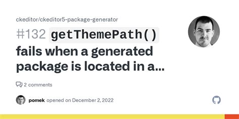`getthemepath` Fails When A Generated Package Is Located In A Mono