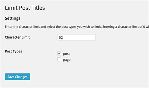 How To Add Character Limit To Post Titles In Wordpress