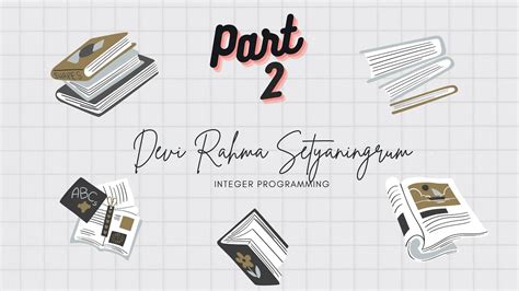Pembahasan Soal 2 Pom Integer Programming Youtube