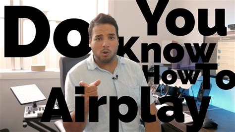 How To Airplay Stream Music To Wireless Speakers YouTube