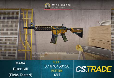 M4a4 Buzz Kill Csgo And Cs2 Skin Cstrade Wiki