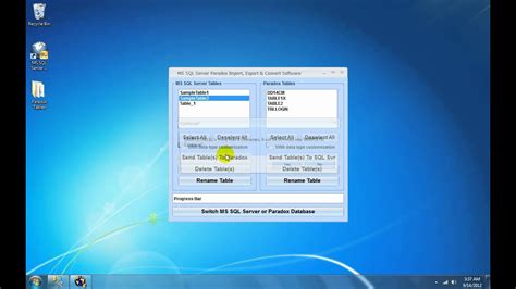 How To Use Ms Sql Server Paradox Import Export And Convert Software