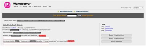 How To Create Virtual Hosts In A Wampserver Techdirectarchive