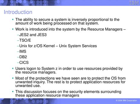 PPT Introduction To Z OS Security Lesson Application Security PowerPoint Presentation ID