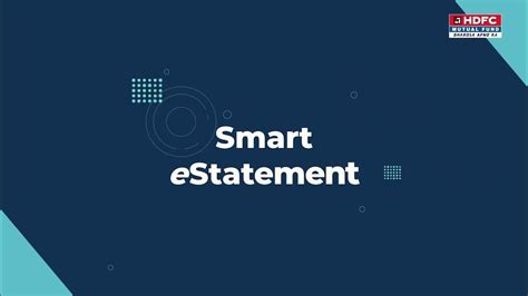 How To Download Consolidated Account Statement And Hdfc Mutual Fund