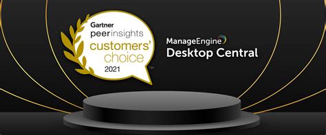 Desktop Central Featured In 2021 Gartner Peer Insights Customers Choice For Uem Manageengine Blog