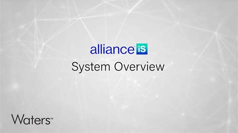 Alliance Is Hplc System Waters Videos