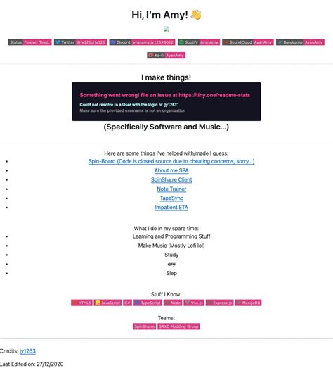 Github Profile Template Get Awsome Github Profile Readme Templates