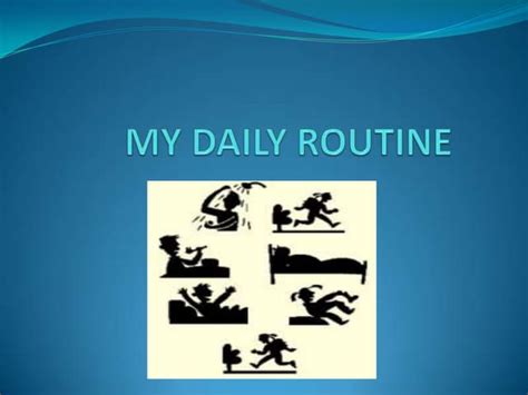 My Daily Routine Pptx Food And Drink