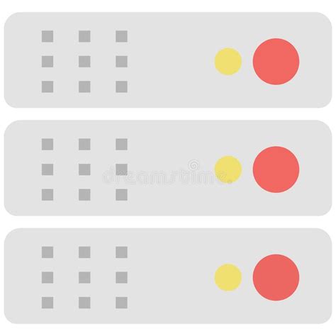 Database Hosting Vector Icon That Can Easily Modify Or Edit It For
