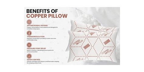 Copper Infused Memory Foam Pillows