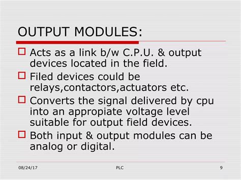 Industrial Automation Using Programmable Logic Controller Plc Ppt
