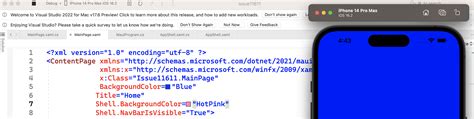 removing the navbar causes a white field to appear in its place · issue 11611 · dotnet maui
