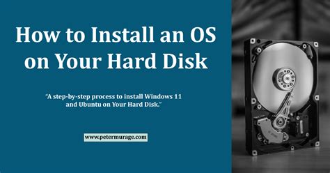 How To Install An Operating System On Your Hard Disk In 2023