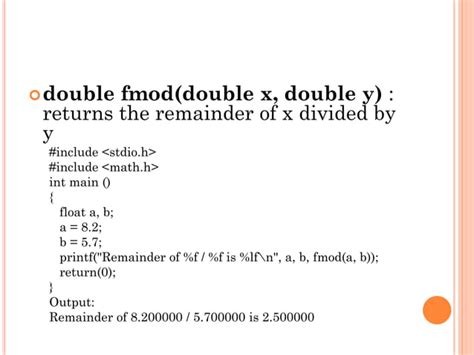Control Flow Statements And Datatypes In C Ppt