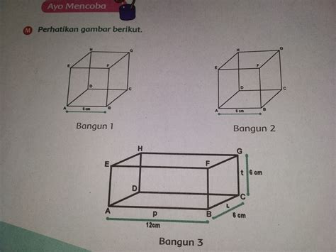 Soal Luas Permukaan Kubus Dan Balok Kelas Sd