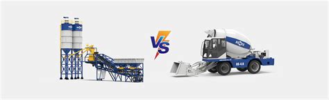 Self Loading Concrete Mixers Rotate 270 Degrees Functional